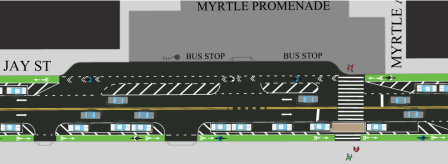 Eyes on the Street: NYC's Newest Bus Zones on 23rd Street, Jay Street ...