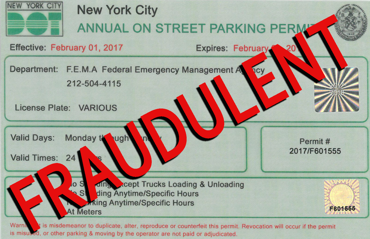 Hooray for Placard Fraud Busts - Now When Will de Blasio Address the ...