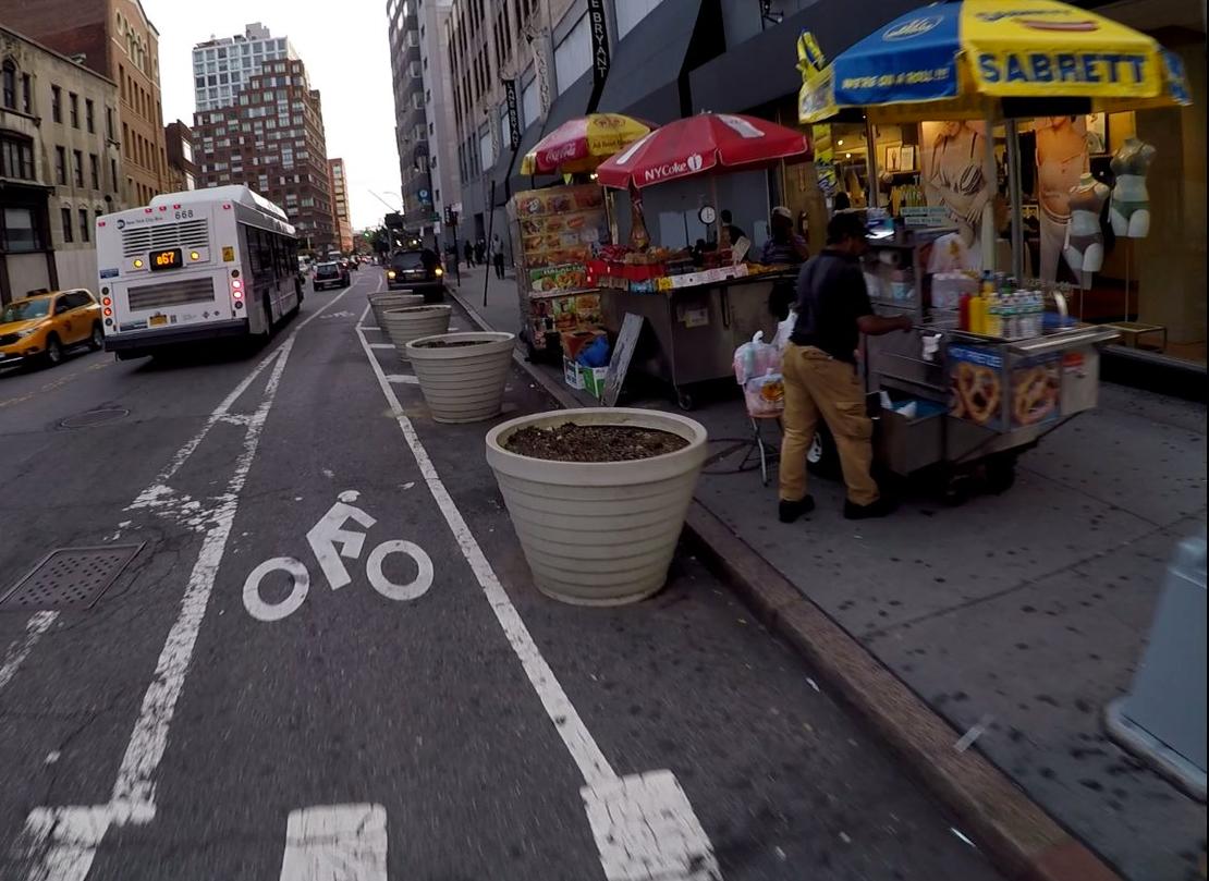 Eyes on the Street: The Plant-Based Solution to Bike Lane Blockage ...