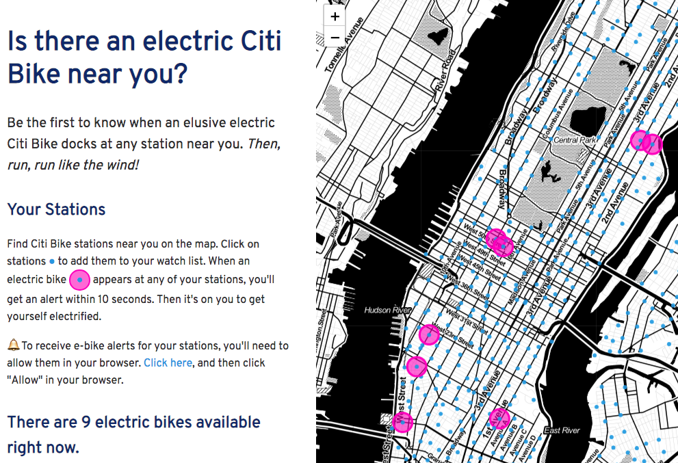 App Helps You Find Elusive Electric Citi Bikes - Streetsblog New York City