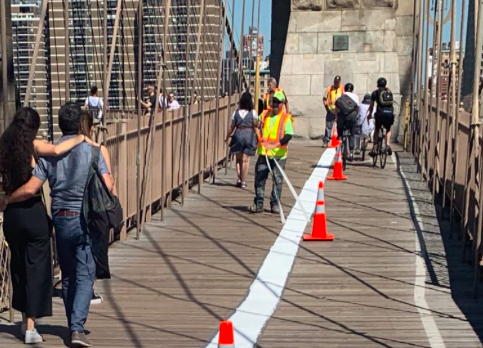 Streetsblog Gets Action! DOT Repaints Basic Markings on the Brooklyn ...