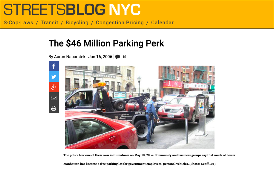 Our 20,000 Post! Streetsblog's Original Boss Aaron Naparstek Marks the ...
