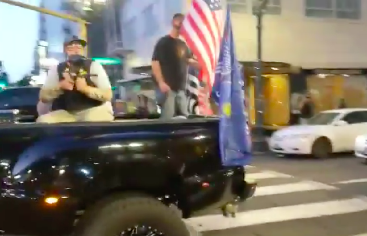The Flag-Covered Assault Truck is the Official ‘Trump 2020’ Ad ...