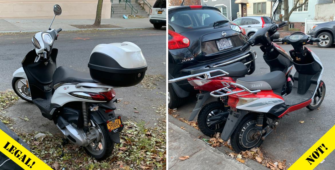 NEW APPROACH: NYPD Cracking Down on Illegal Moped Sales Before they ...