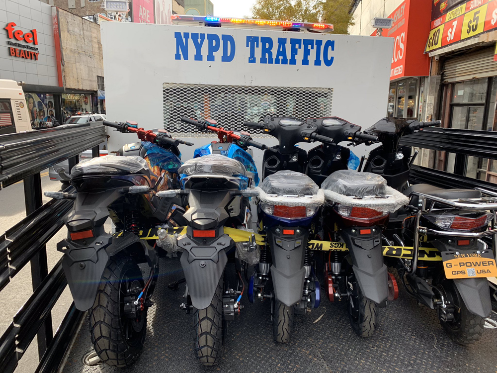 NEW APPROACH: NYPD Cracking Down on Illegal Moped Sales Before they ...