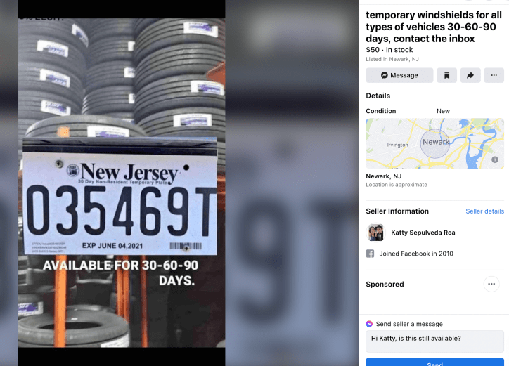 Opinion: Fake Plates are Hiding in Plain Sight on Facebook, Yet ...