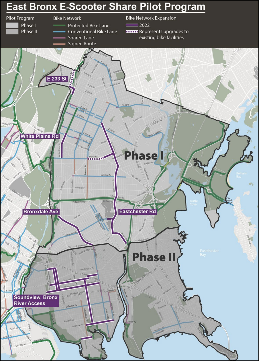 Bronx Scooter Share Has Been a Huge Success, DOT Says as Phase II ...