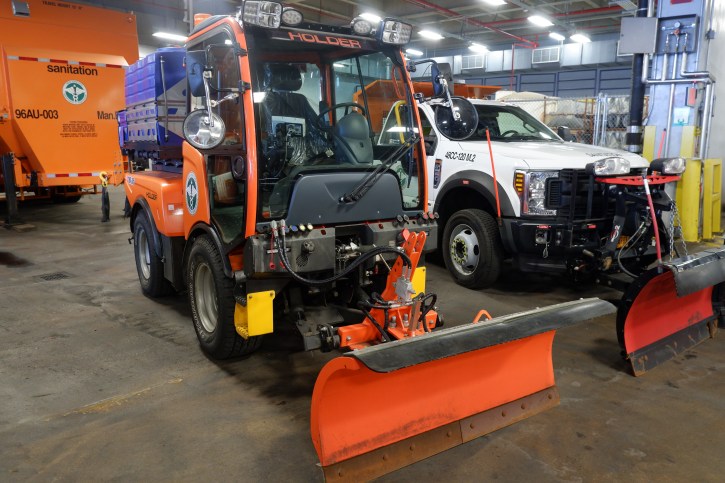 SNOW PROBLEM? Sanitation Has Bigger Fleet of Bike Lane Plows, But Same ...