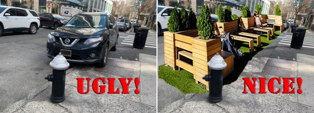 GREEN CURBS: Open Restaurant Supporters Want Some 'Parking' Spots for Parklets - Streetsblog New ...