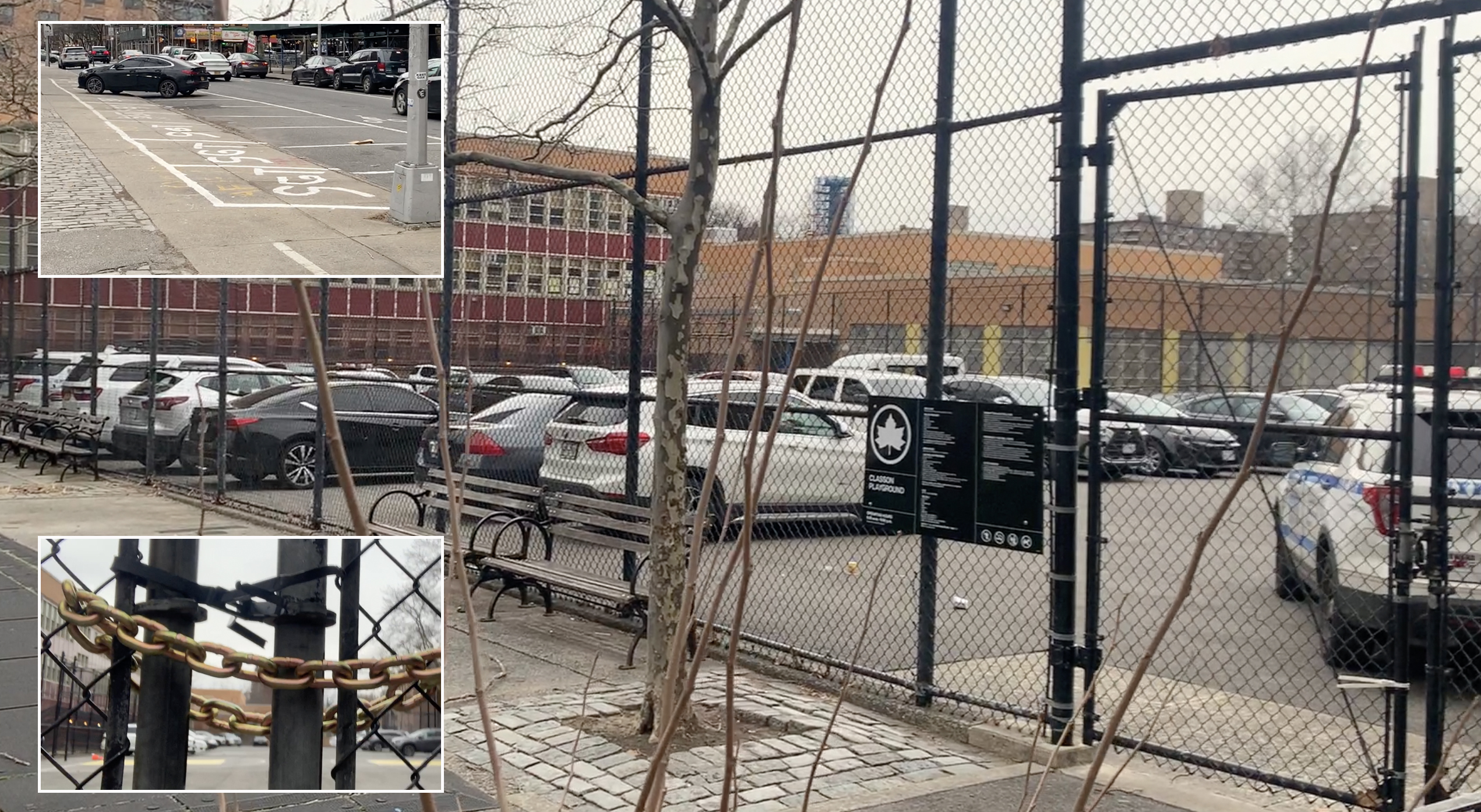 SPACE HOGS: NYPD Cops Seize Clinton Hill Playground — Again ...