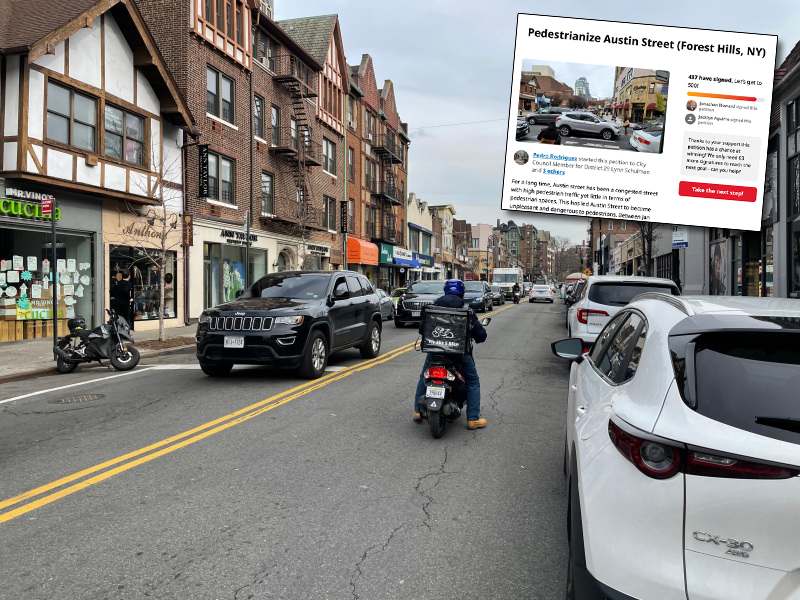 Queens Panel Wants a 'Pedestrian-First' Austin Street — And a Possible ...