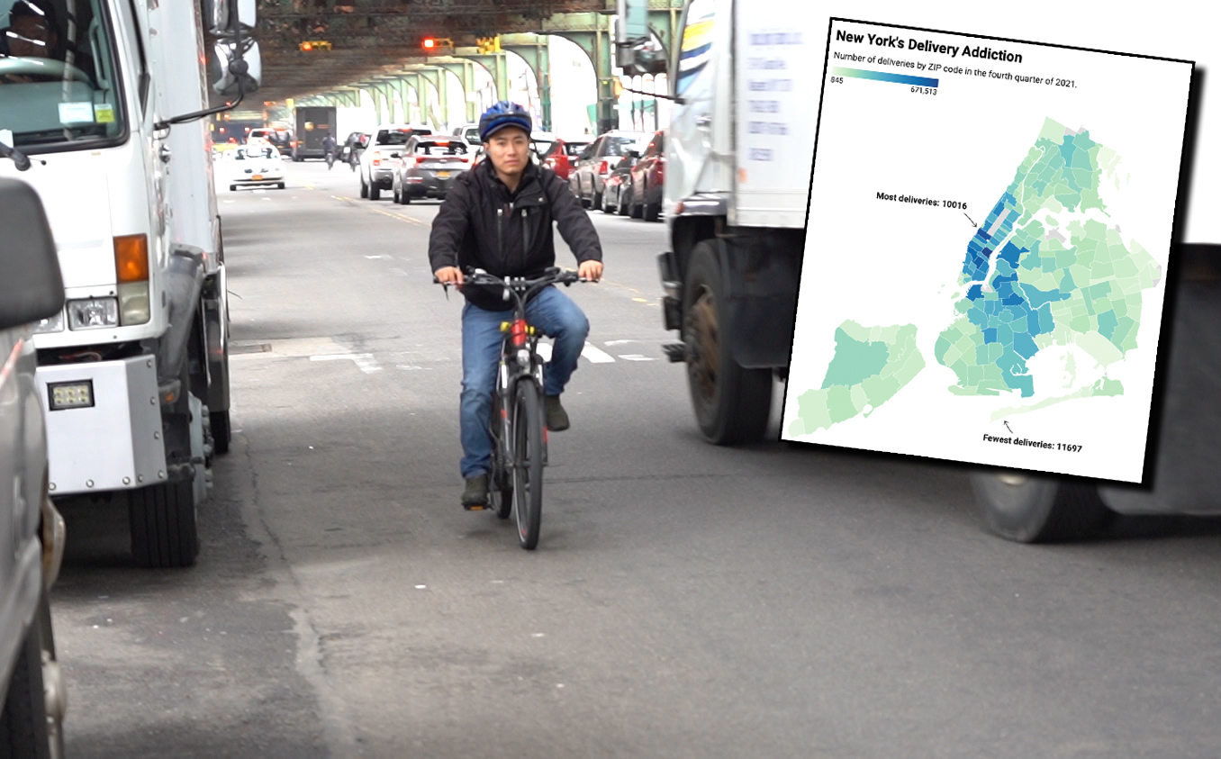 THAT'S RICH! Some Neighborhoods Order Lots of Deliveries, But Don't ...