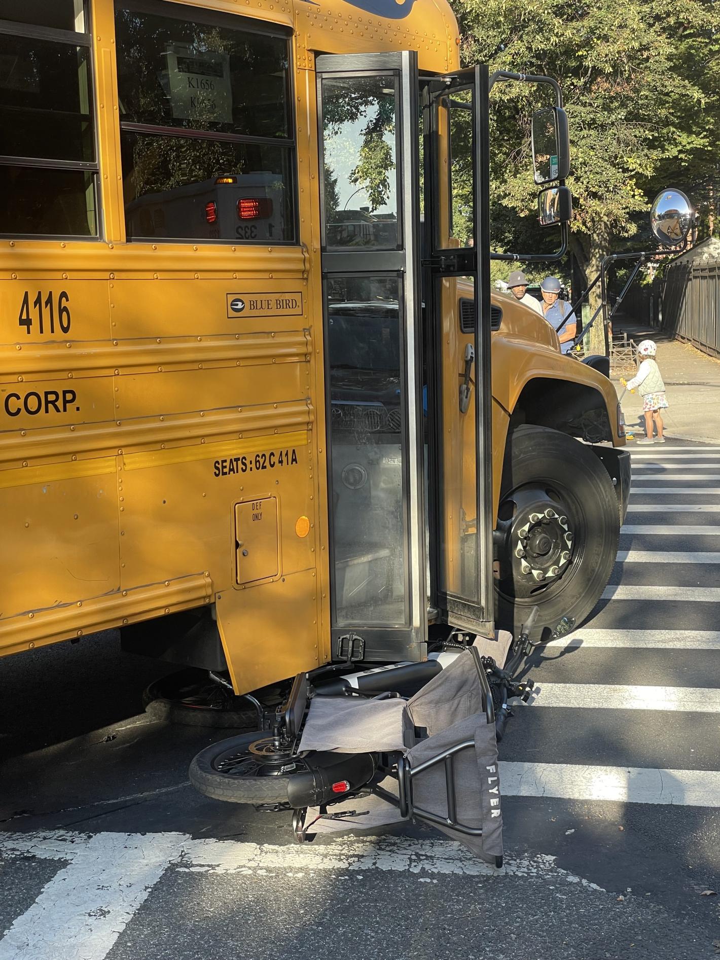 School Bus Driver Hits Cyclist, Injures 3, On Major Brooklyn School ...