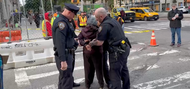 Upper West Sider Arrested For Attempt to Block DOT Open Street Project ...
