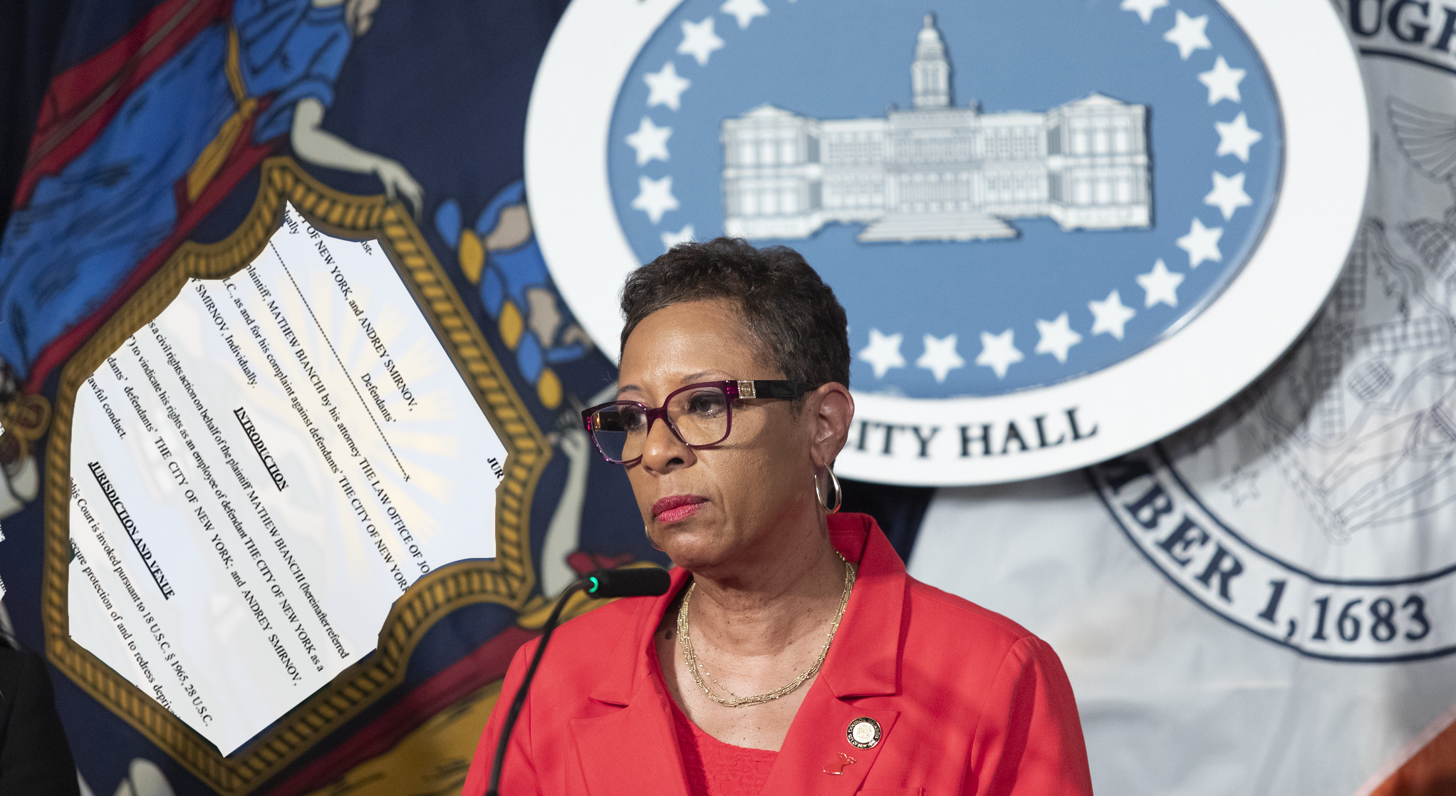 Council Speaker Adams Says She'll Consider Suing Mayor Adams over ...