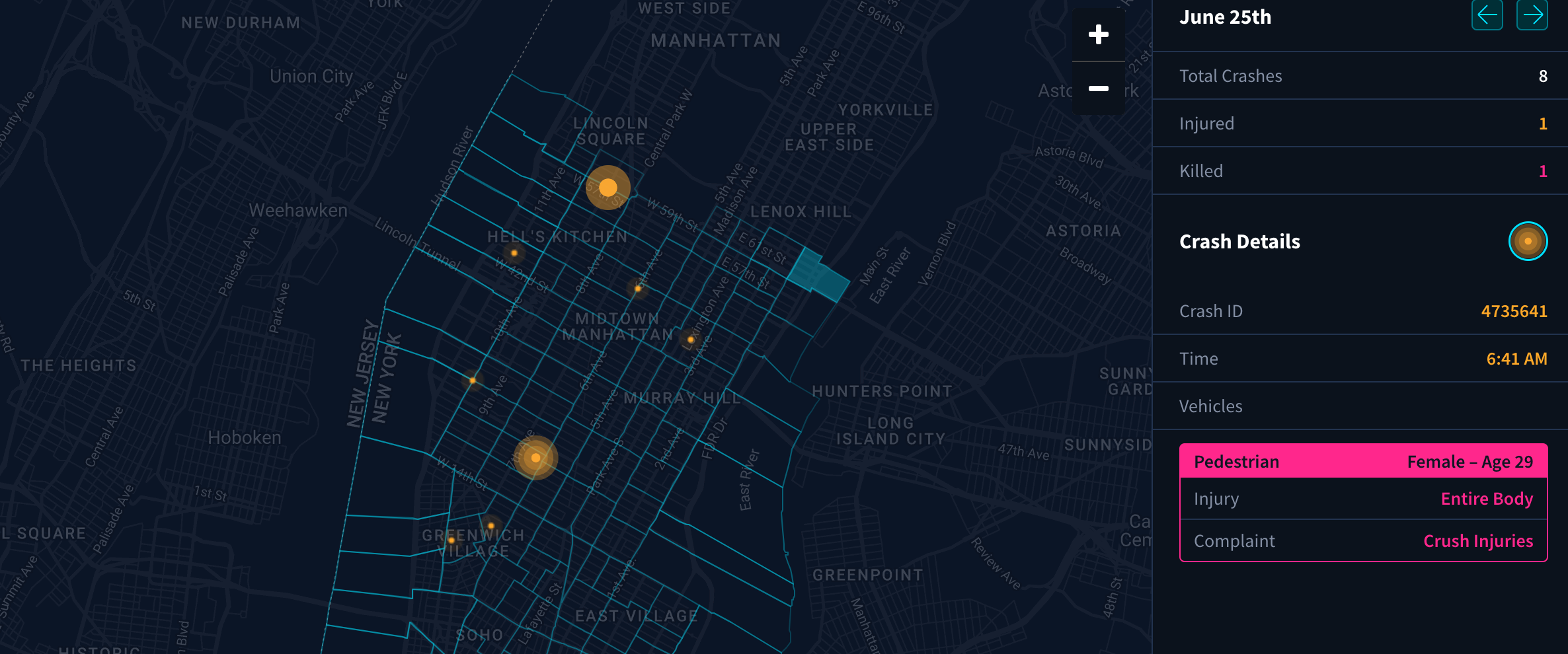 New Map Shows The Traffic Violence Toll Of Hochul's Congestion Pricing ...