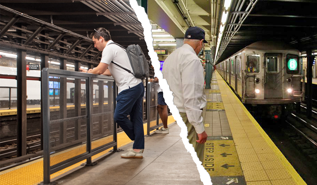 'Gridlock Sam': MTA Has a Cheap, Cop-Free Way to Make Platforms Safer ...