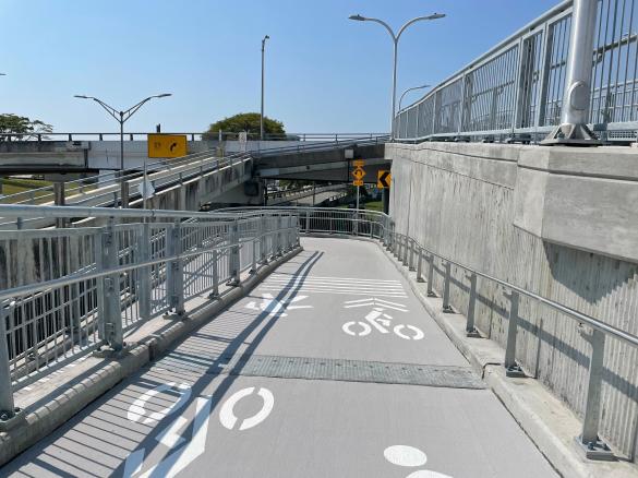 The Cross Bay Bridge Pedestrian 'Ramp of Death' Has Been Replaced ...