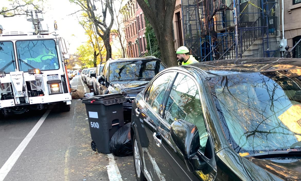 Cars Still Get in the Way of Containerized Trash Pickup - Streetsblog ...