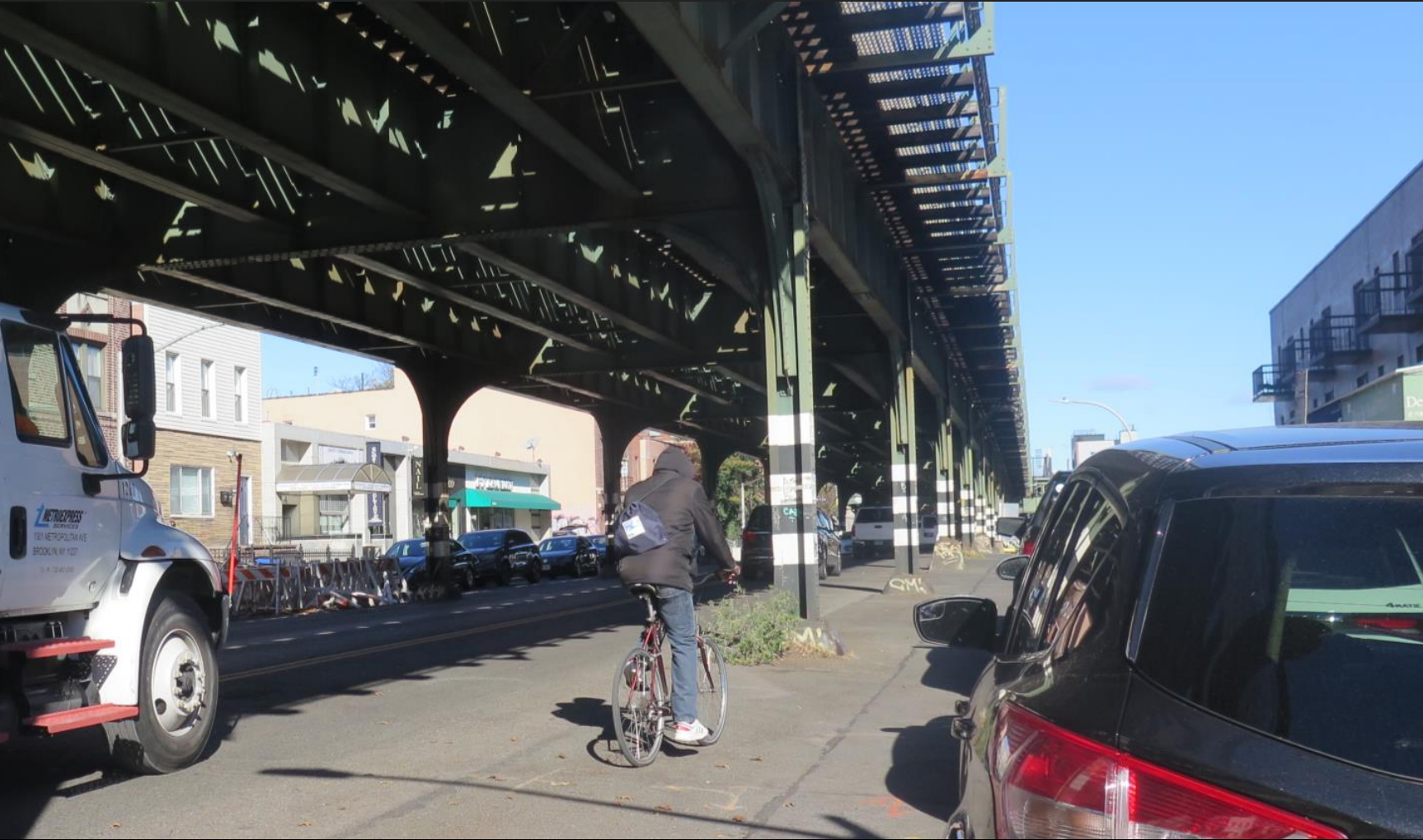 DOT To Add Bike Lanes Under Elevated Tracks in Astoria This Summer ...