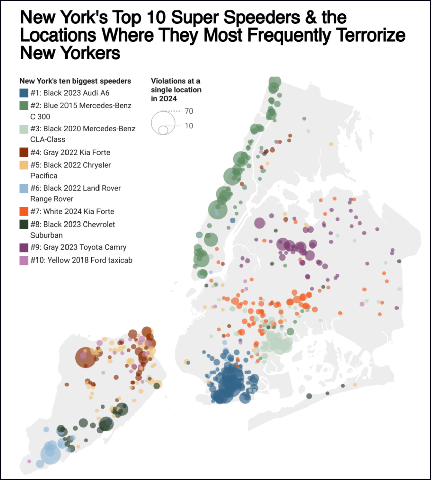 Map Quest: Meet The City's Most Dangerous Drivers (And Where They're ...