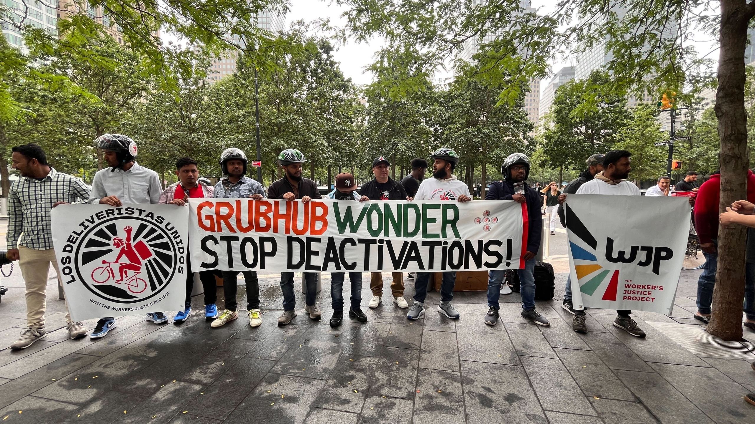 Small 'Wonder': Delivery Workers Protest Deactivations By New Food App ...