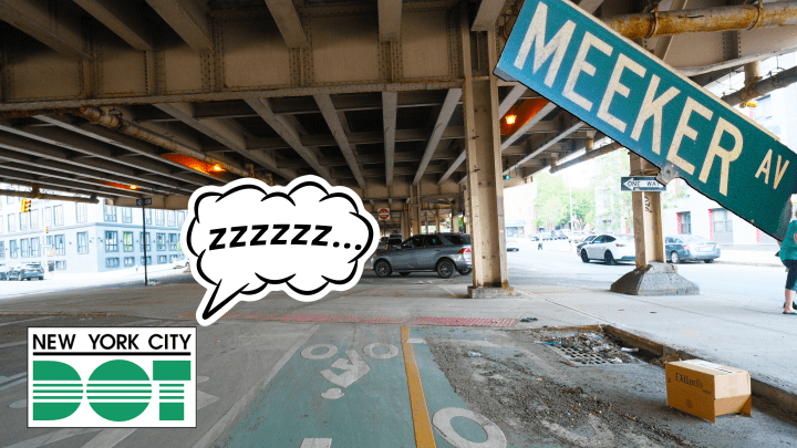 Eyes on the Street: Meeker Avenue Bike Lane Is a Failure - Streetsblog New York City